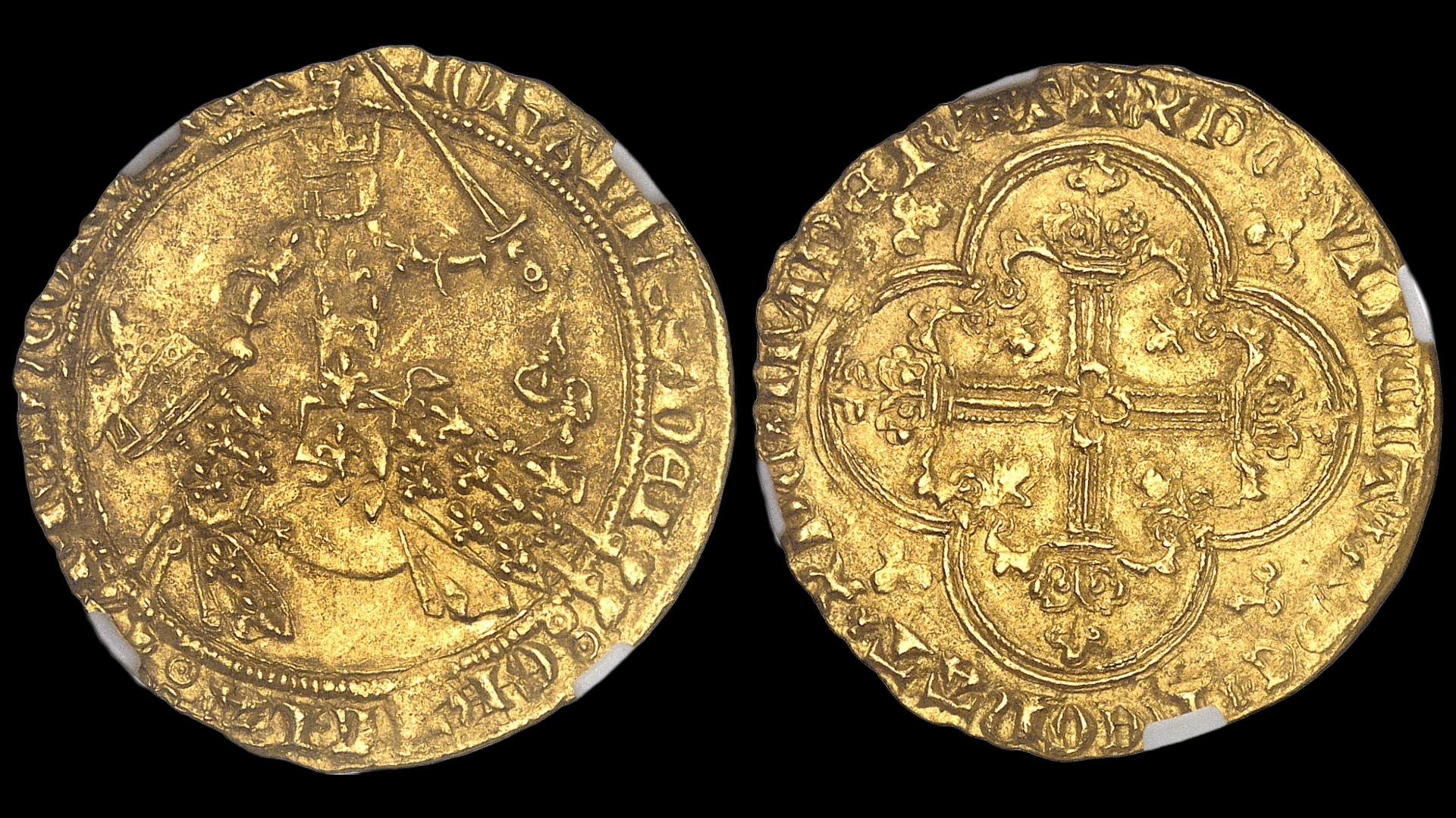 Franc à cheval de Jean II le Bon - AVJanus
